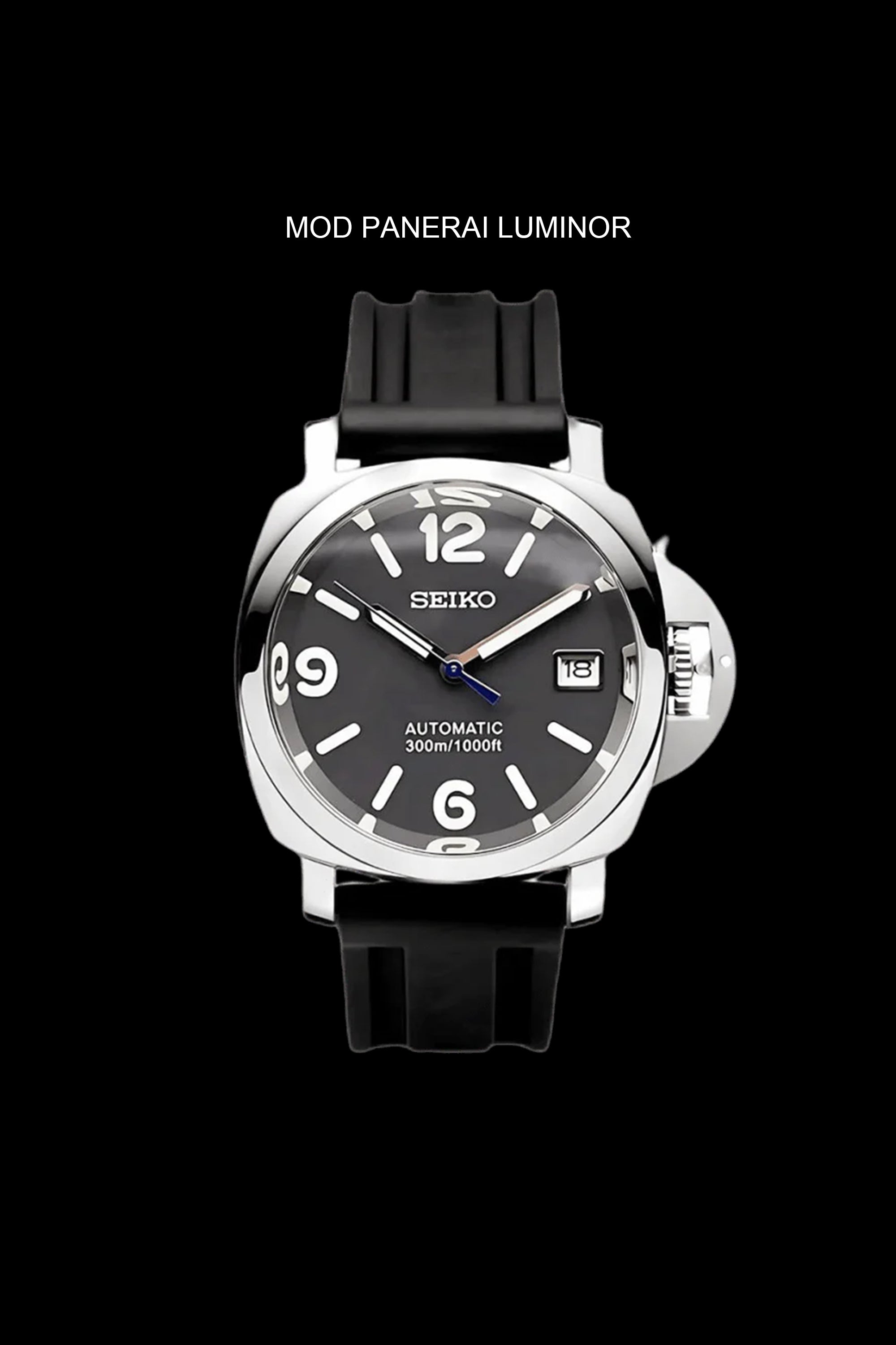 Seiko Mod Panerai Luminor: Custom-Built Panerai Style Mods – SKYRIM WRIST