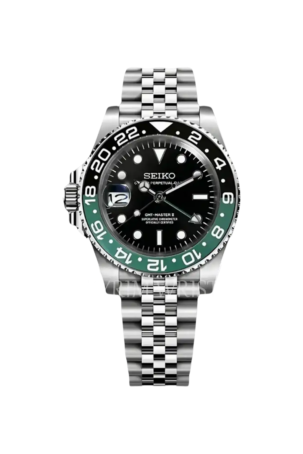 Seiko Mod GMT-Master II Sprite Left Hand – SKYRIM WRIST